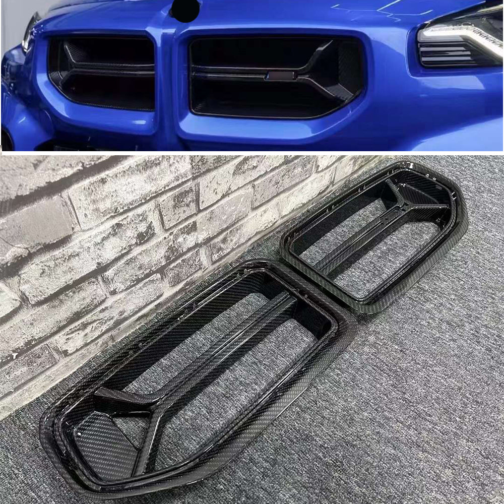 CSL style carbon fiber front grille fit new BMW M2 G87 2023-Present – F ...