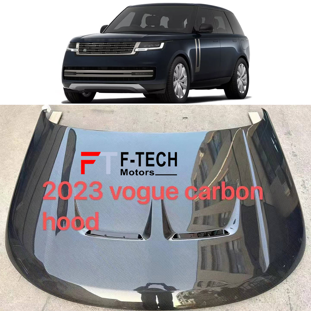 Carbon Fiber Hood Bonnet For Range Rover L460 2023+ – F-Tech Motors