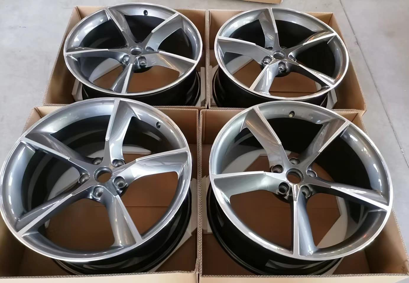 Monoblock Custom Forged Alloy Wheels For Ferrari 458 488 FF F8 F12 812 ...