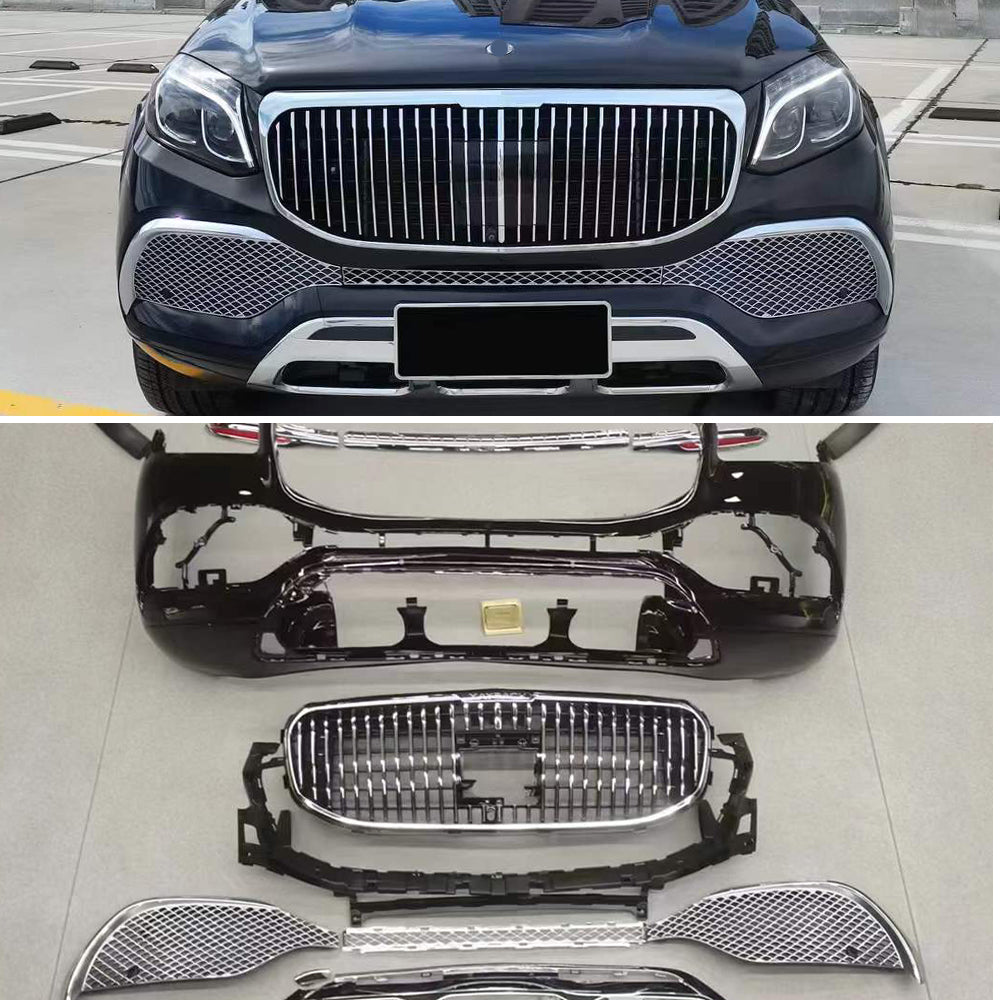 Maybach Upgrade Convert Body Kit fits Mercedes Benz GLS X166 2015-2019 ...