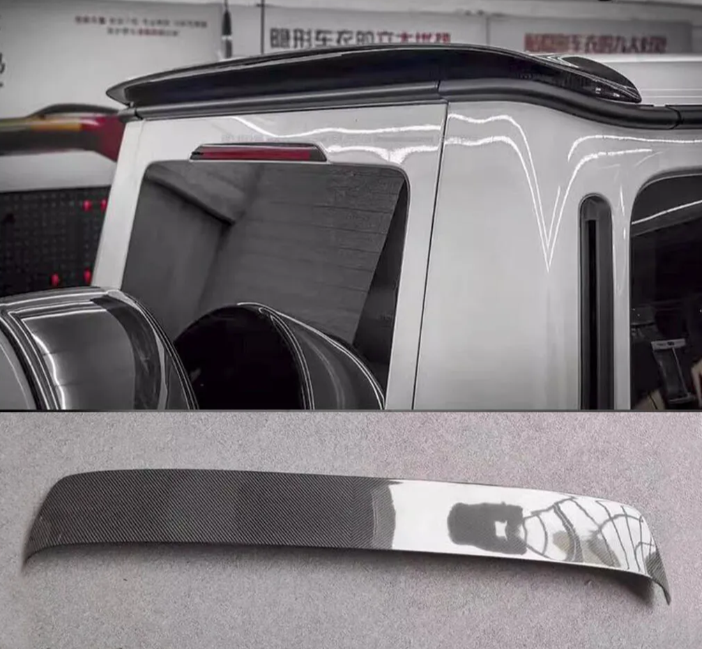 Dry carbon roof spoiler wing fit Mercedes Benz G-class W463A W464 G63 ...