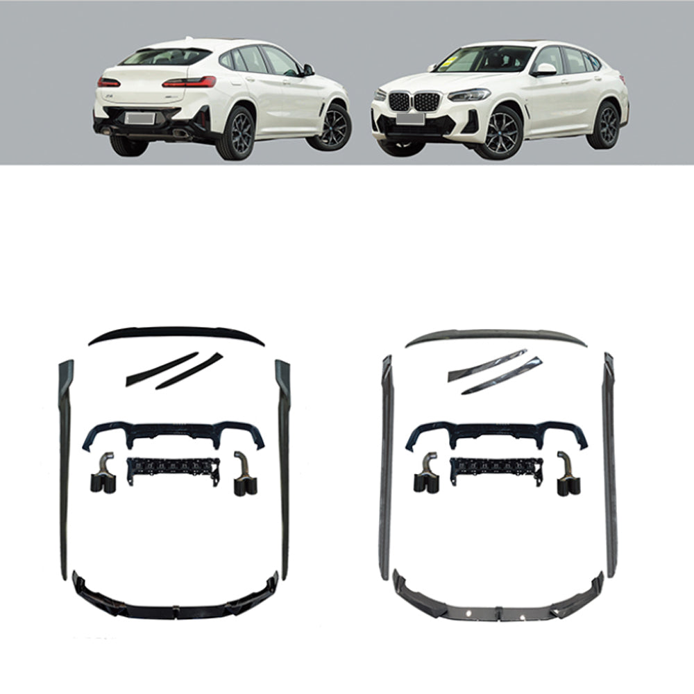 Aero body kit for BMW X4 G02 2021 - 2025 M-Tech – F-Tech Motors