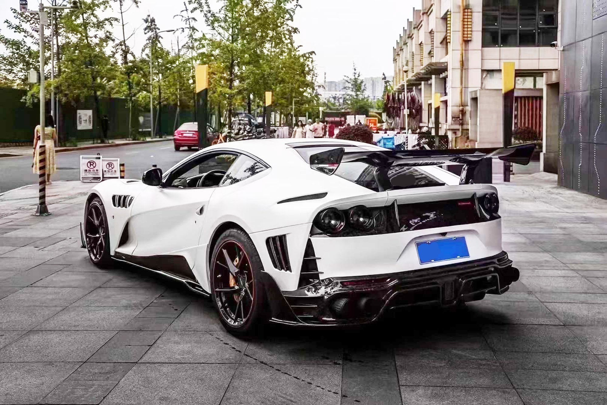 Forged Carbon Fiber Body Kit For Ferrari 812 Superfast 2017 - 2024 – F ...
