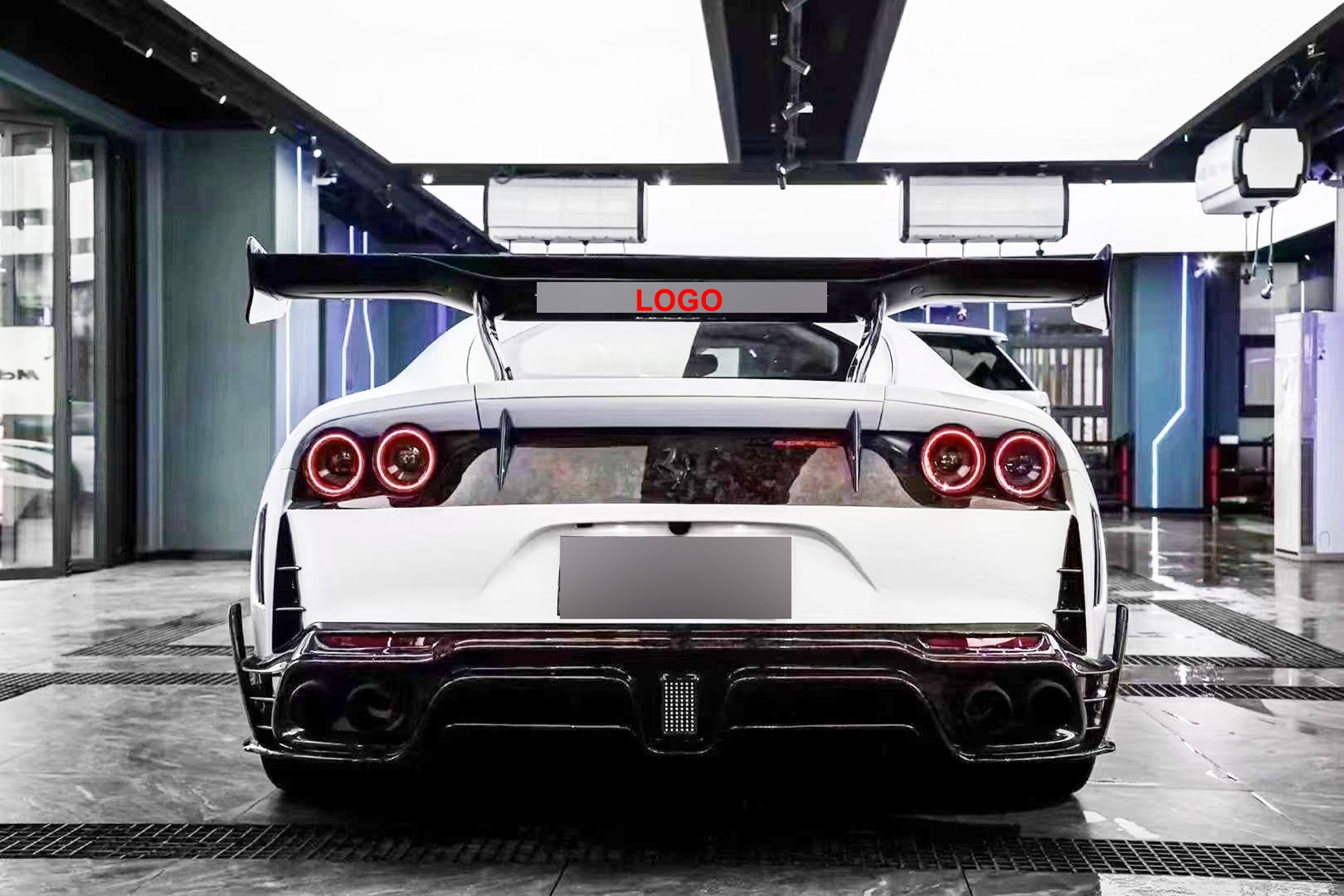 Forged Carbon Fiber Body Kit For Ferrari 812 Superfast 2017 - 2024 – F ...