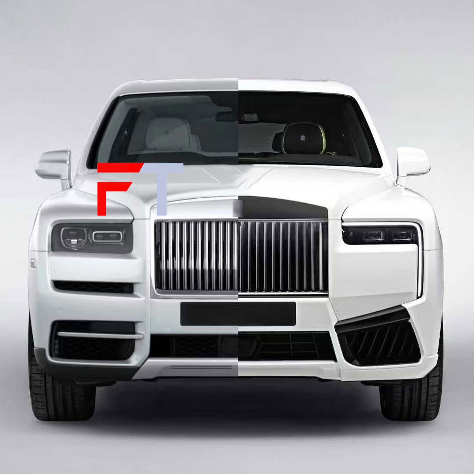 Rolls Royce Cullinan 2025 upgrade facelift body kit for Cullinan 2018 ...