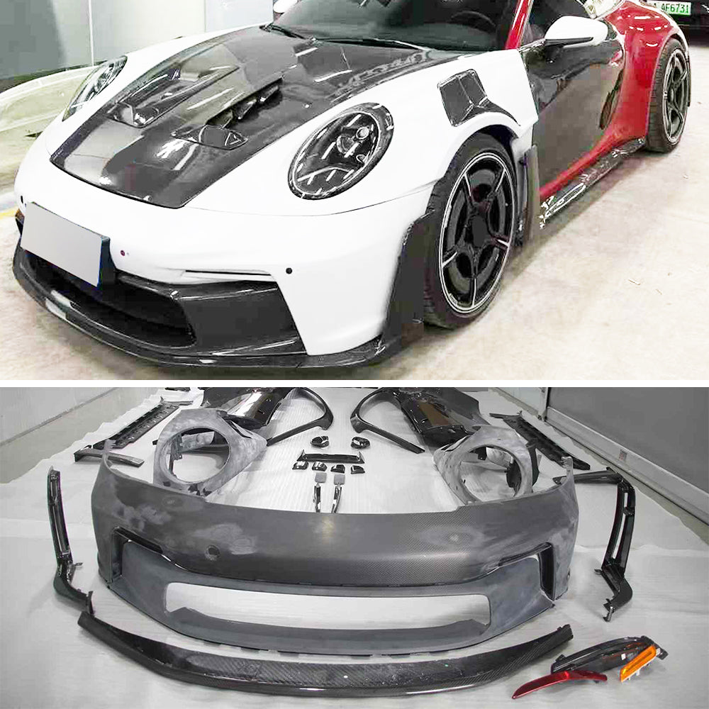 GT3 RS body kit for Porsche 911 992 Carrera S 2019 - 2024 – F-Tech Motors